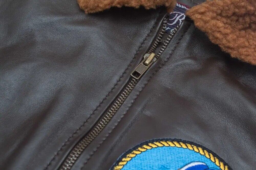 Tom Cruise Pete Maverick Leather Jacket For Men-The Leather Gems