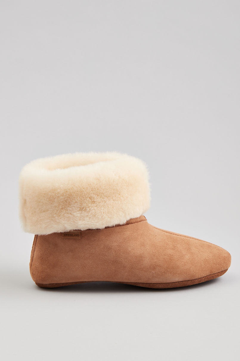 Women's Lily Merino Sheepskin Soft Sole Slippers-The Leather Gems
