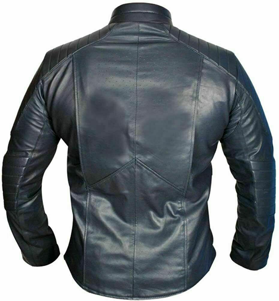 Clark Kent's Man of Steel Leather Jacket-The Leather Gems